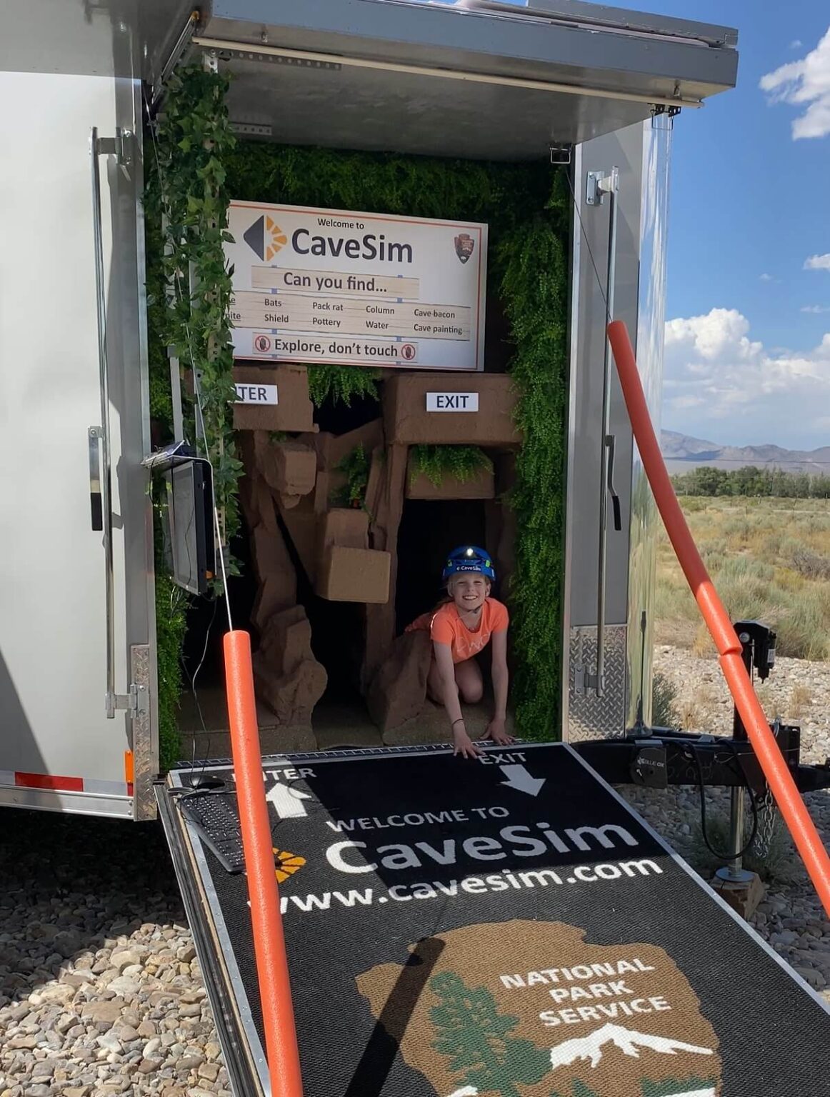 Mobile cave for Great Basin National Park - CaveSim